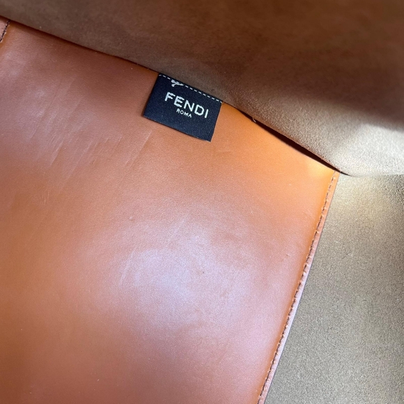 Fendi | Bags | Authentic Fendi Sunshine Large Brown Bag | Poshmark